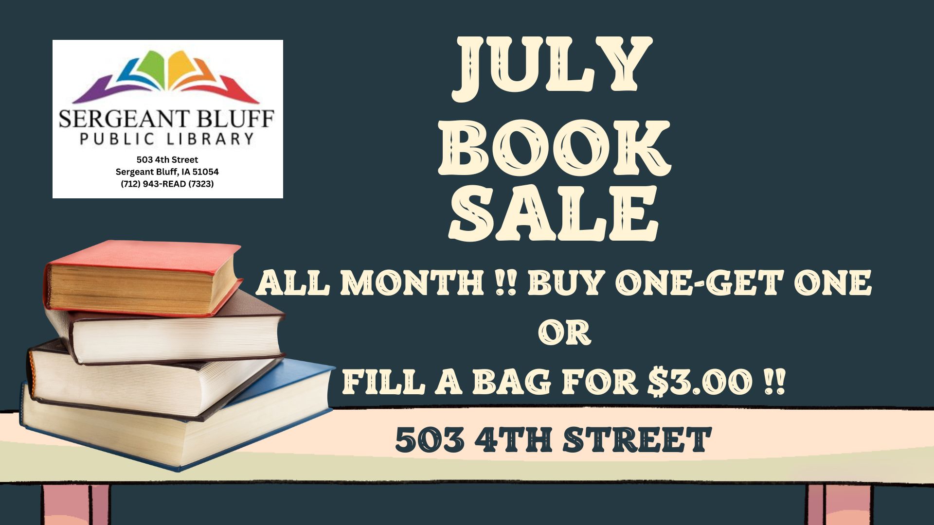 Home :: Sergeant Bluff Public Library