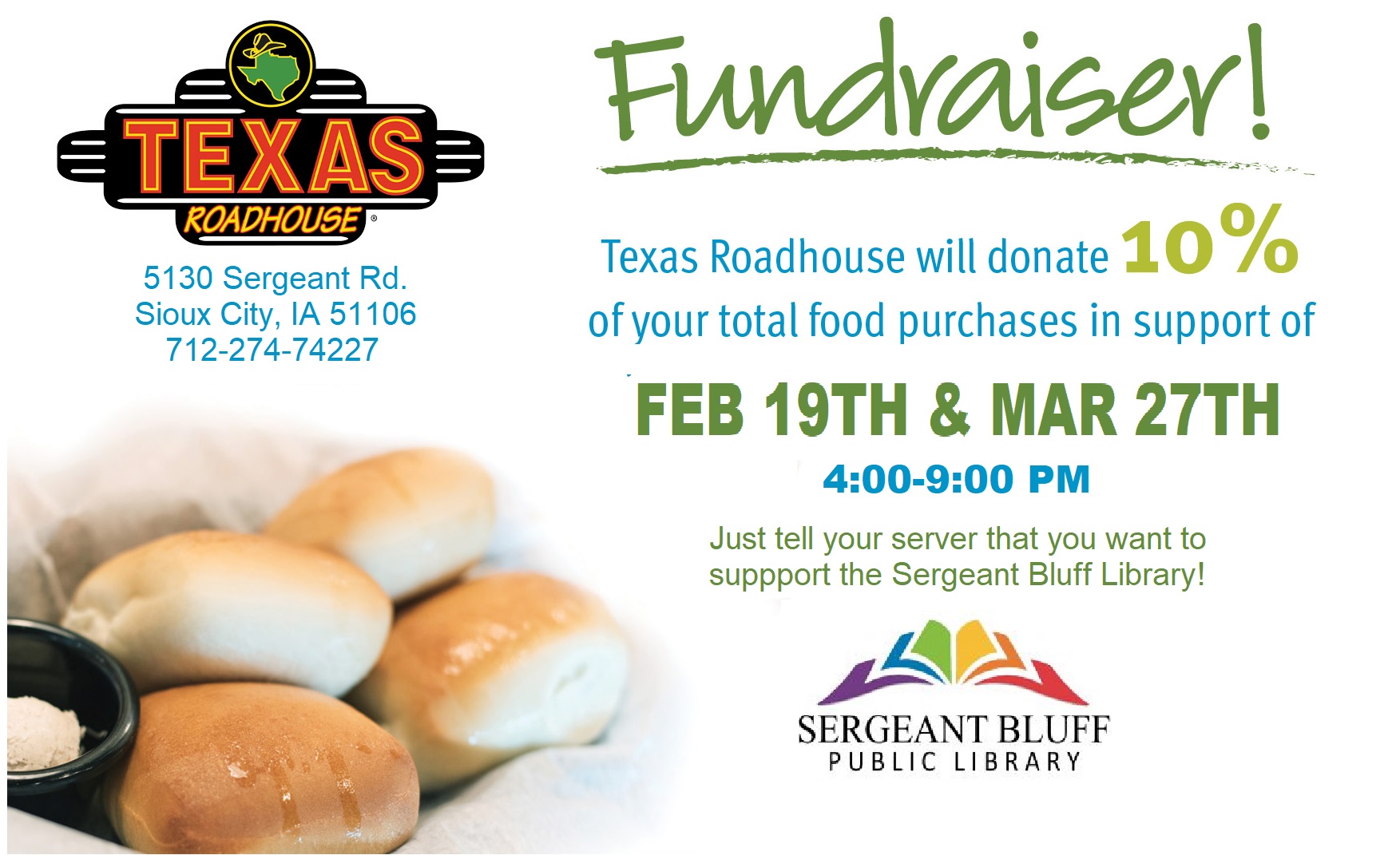 Home :: Sergeant Bluff Public Library