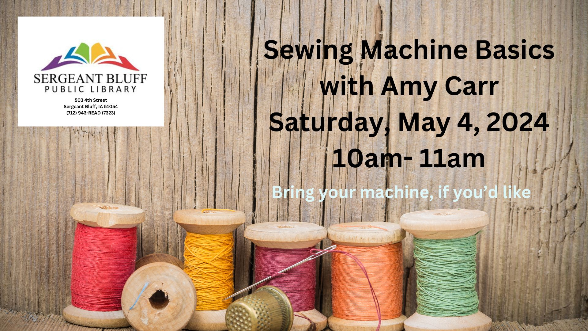 Home :: Sergeant Bluff Public Library