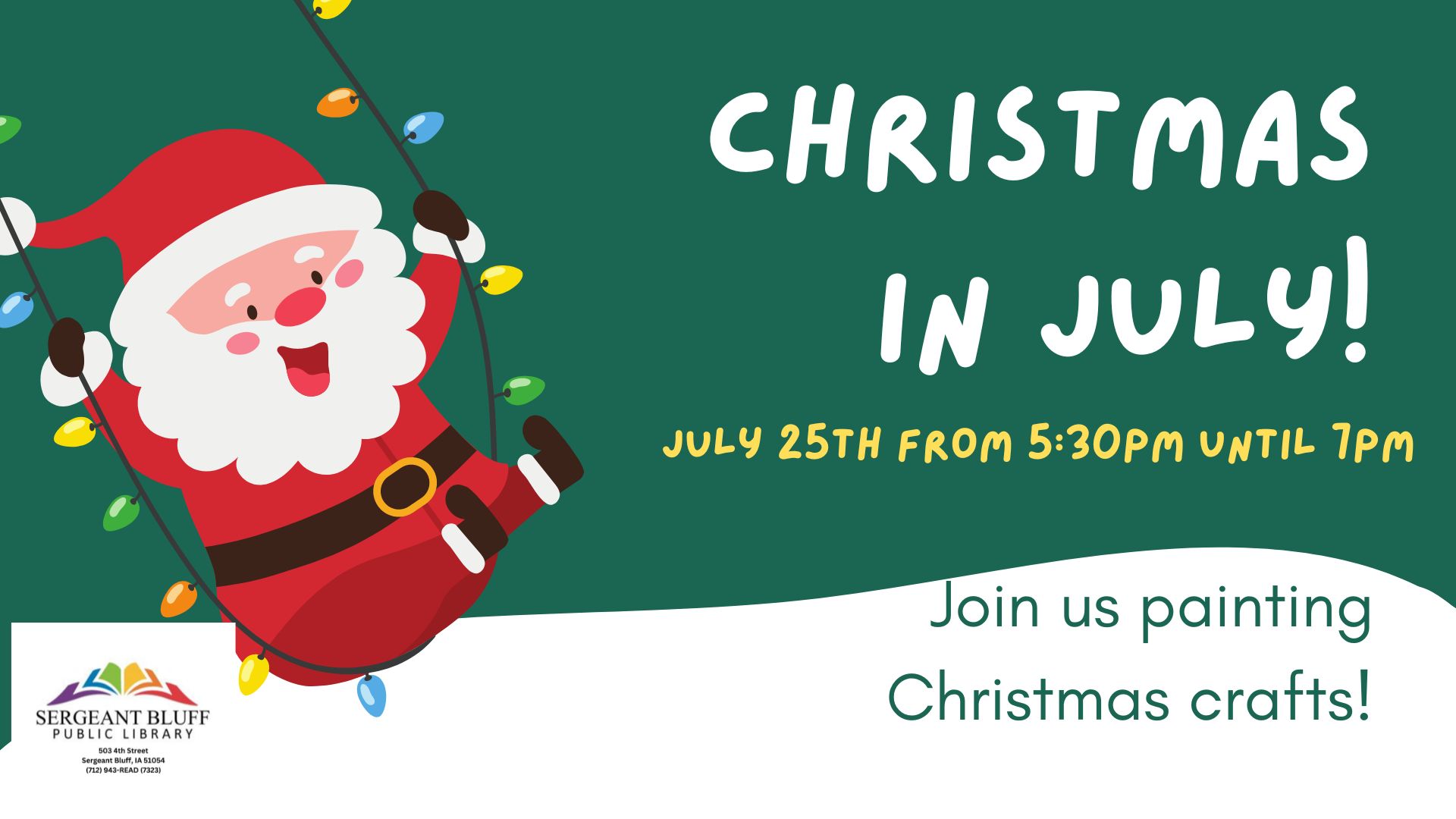 Home :: Sergeant Bluff Public Library