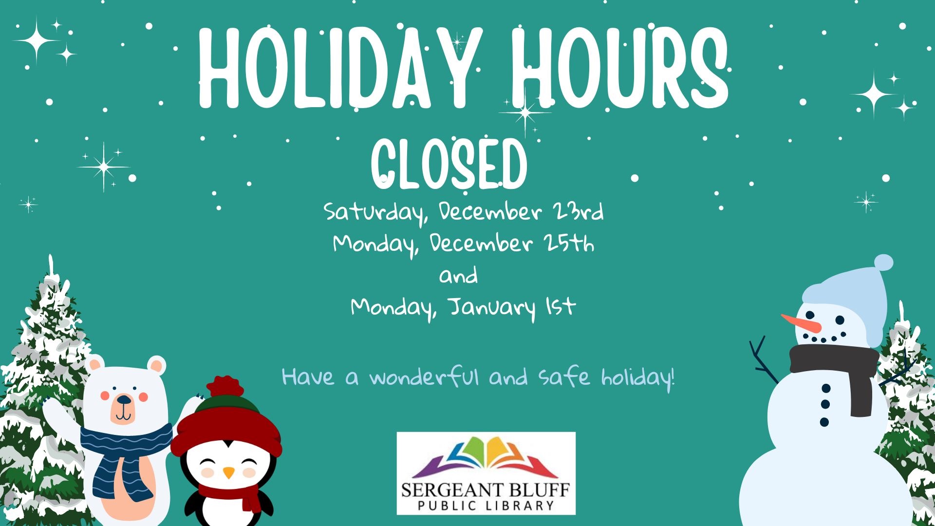 Home :: Sergeant Bluff Public Library