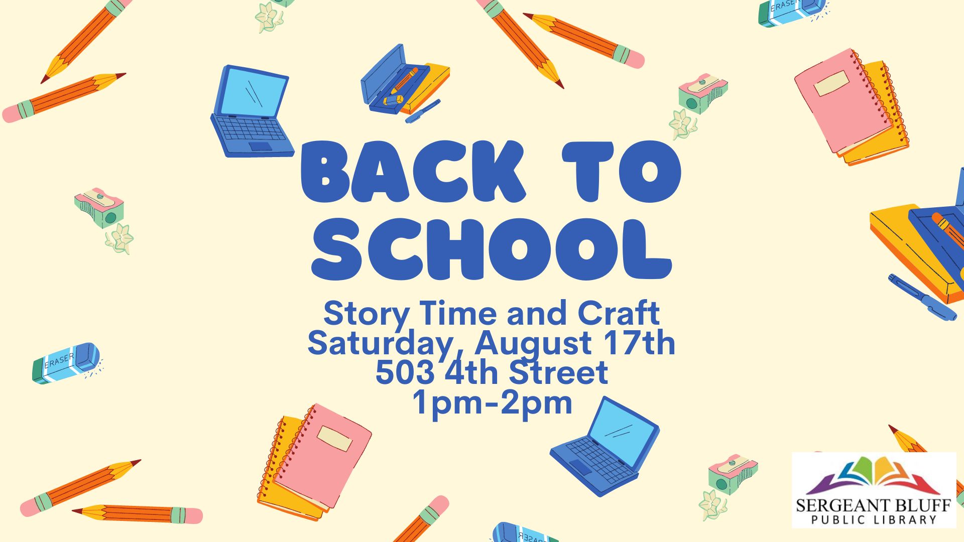 Home :: Sergeant Bluff Public Library